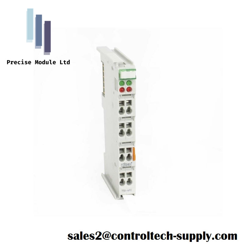 WAGO 750-492 Analog Input Module Good Discount – Precise Module Ltd.